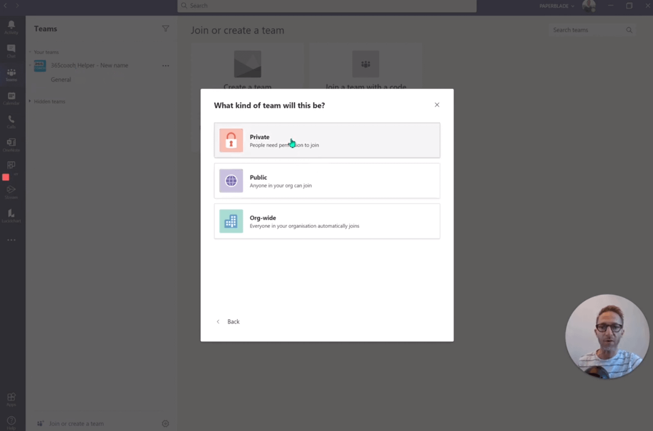 How to create a new team in Microsoft Teams? - Francois Tells Tech