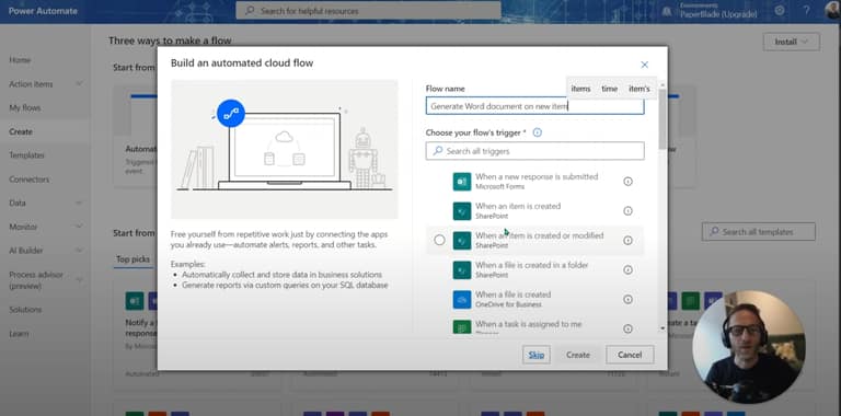 📽 How to Generate A Word Document From A SharePoint List Using Power Automate - Francois Tells Tech